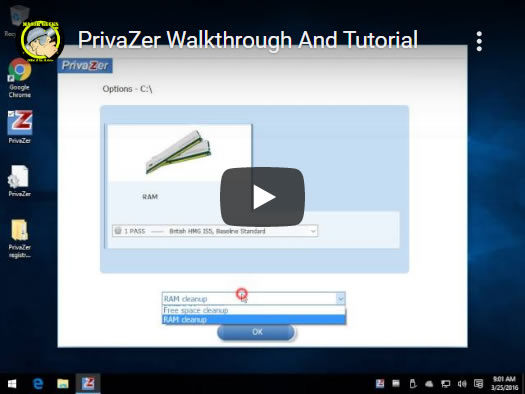 PrivaZer tutorial